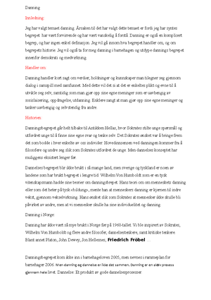 Sammendrag LSU - Samfunnsfag - Barnehagen som organisasjon s. 2 s. 3 s ...