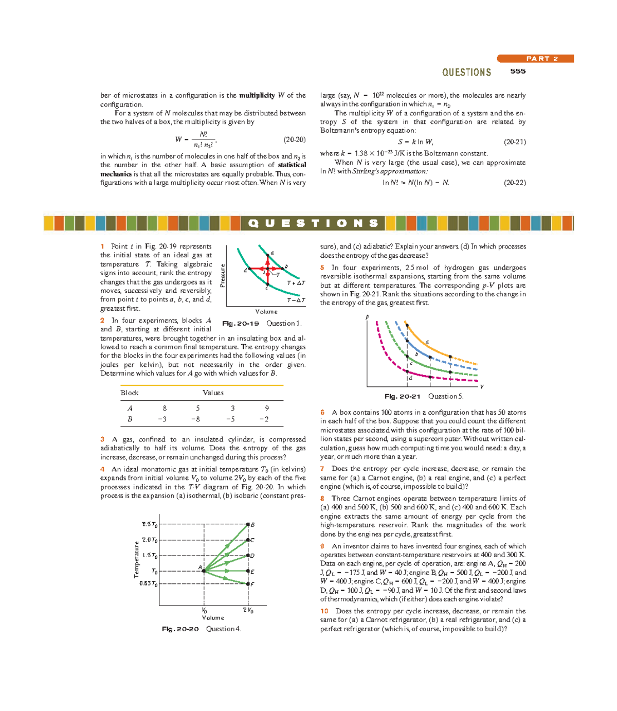 Okehalliday-resnick-walker - fundamentals of physics - 9th edition-59 - QU E STION S 555 PA R T ...