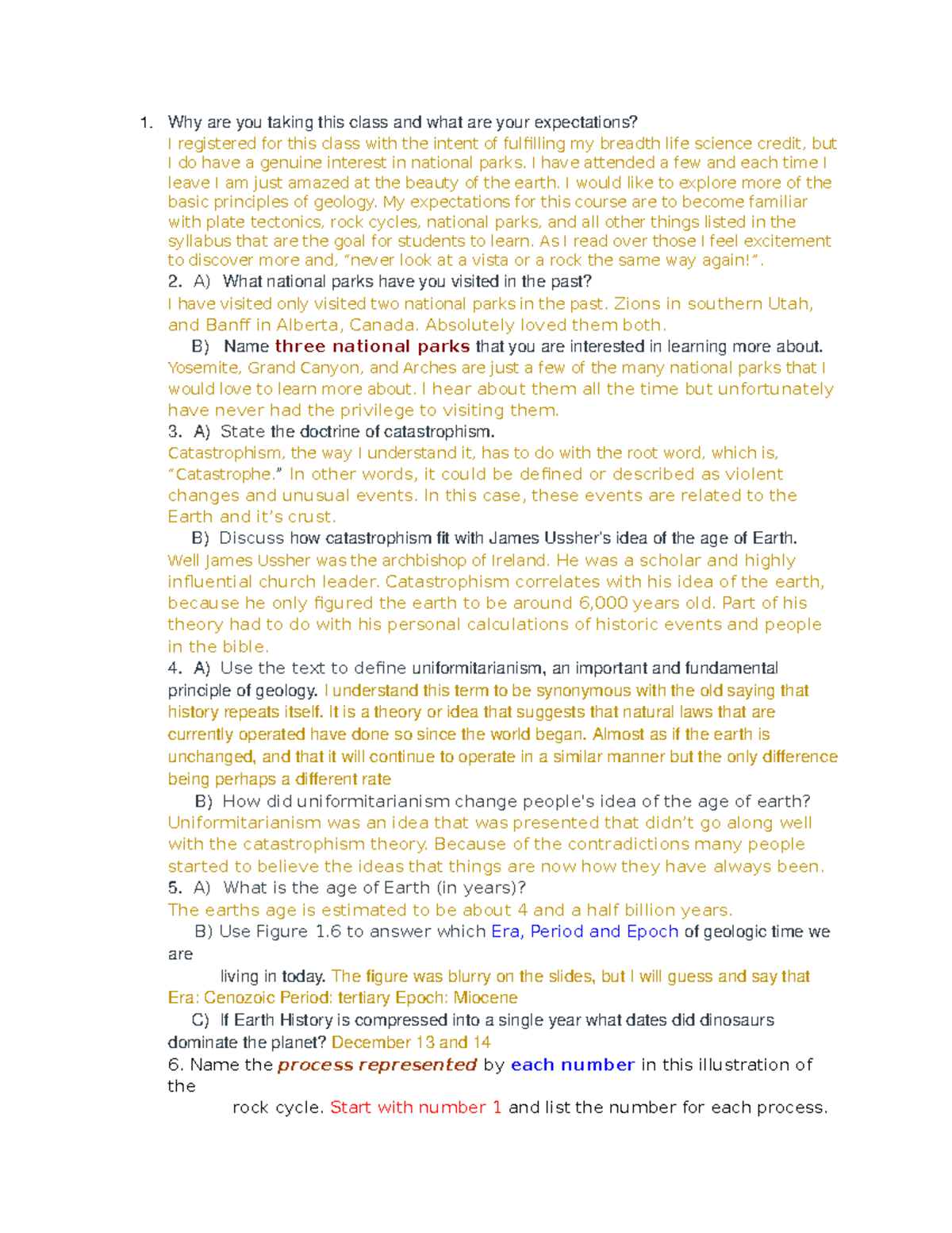 Assignment 1 - Why are you taking this class and what are your ...