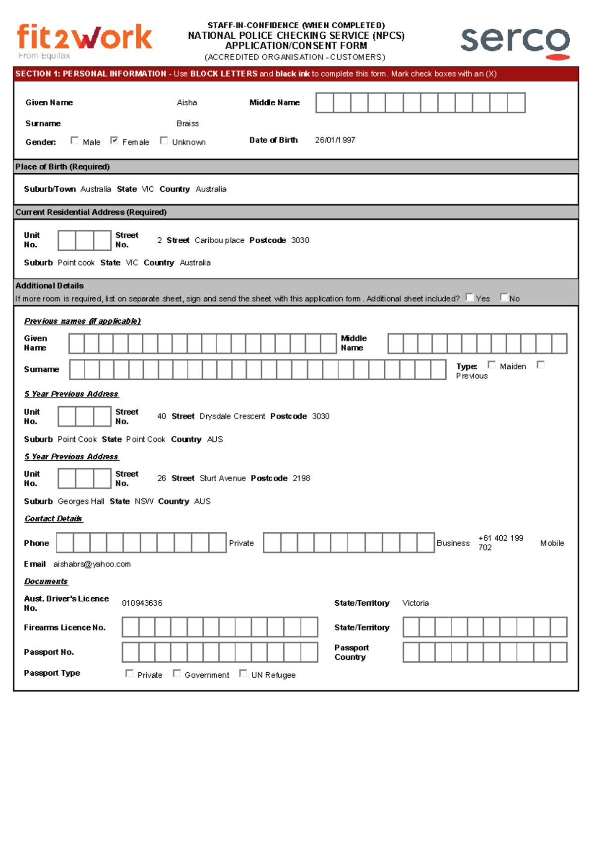 Consent Form - HNB2206 - VU - Studocu
