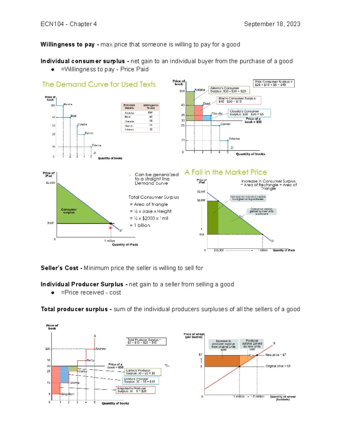 ECN104 - Chapter 4 - Studocu