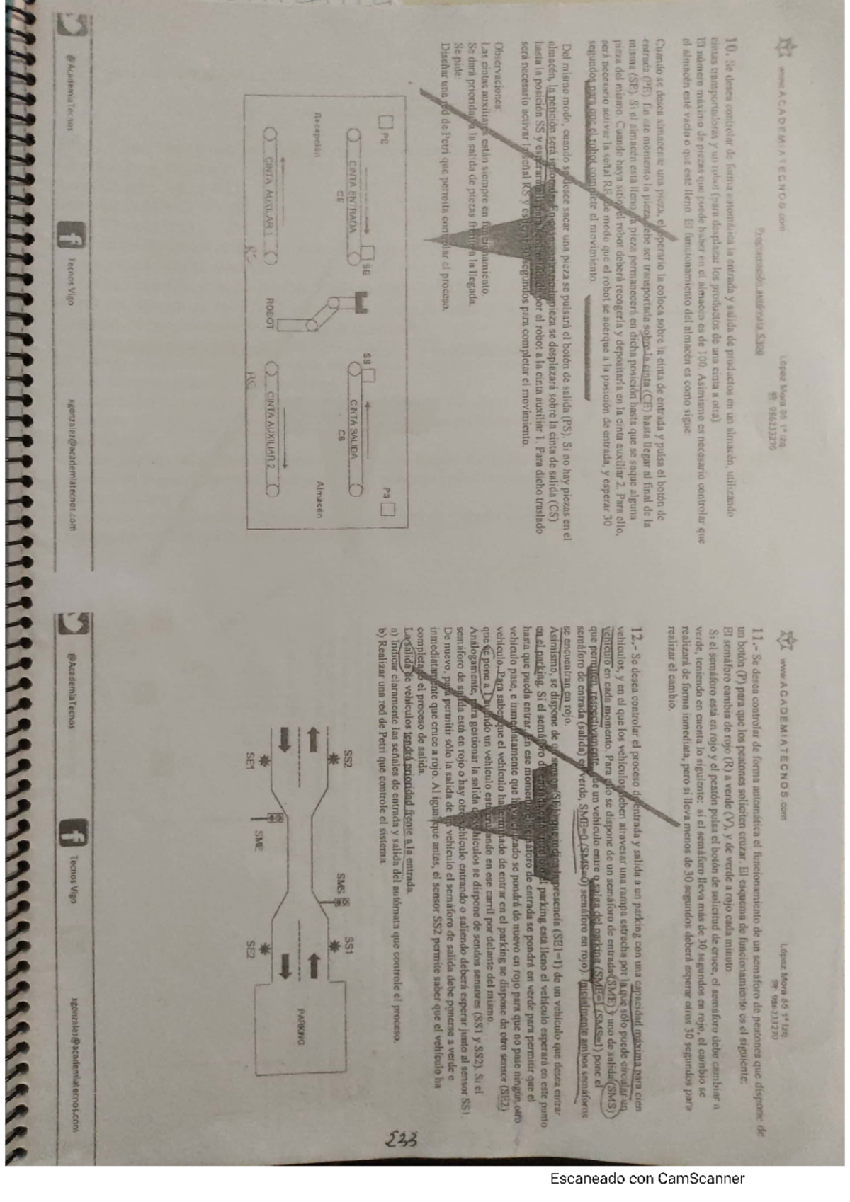 P4 - PROBLEMAS RED DE PETRI - Fundamentos de Automatica - Studocu