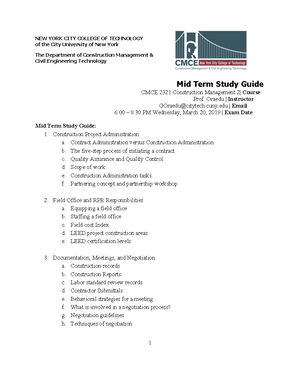 CST 1101 exam 2 - Studying materials for CST 1101 - CST 1101 review 7 ...