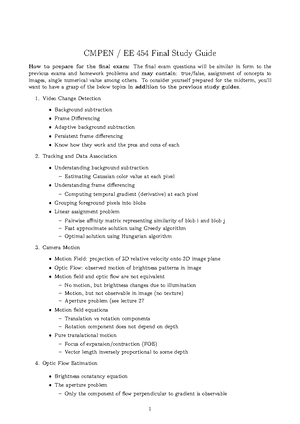 Lecture 01 - Introduction - CSE486, Penn State CSE/EE 486: Computer Vision I Fall 2007 Course ...