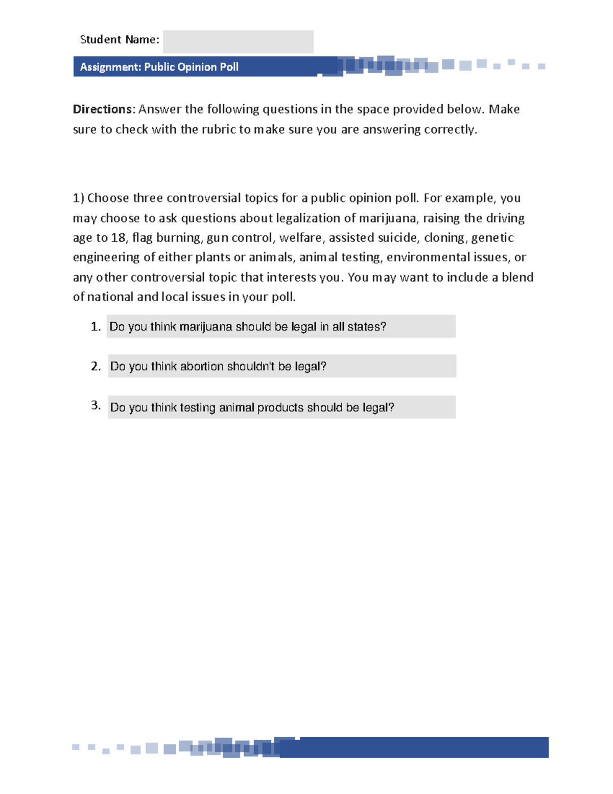 8 - Ask questions and make a poll - Studocu