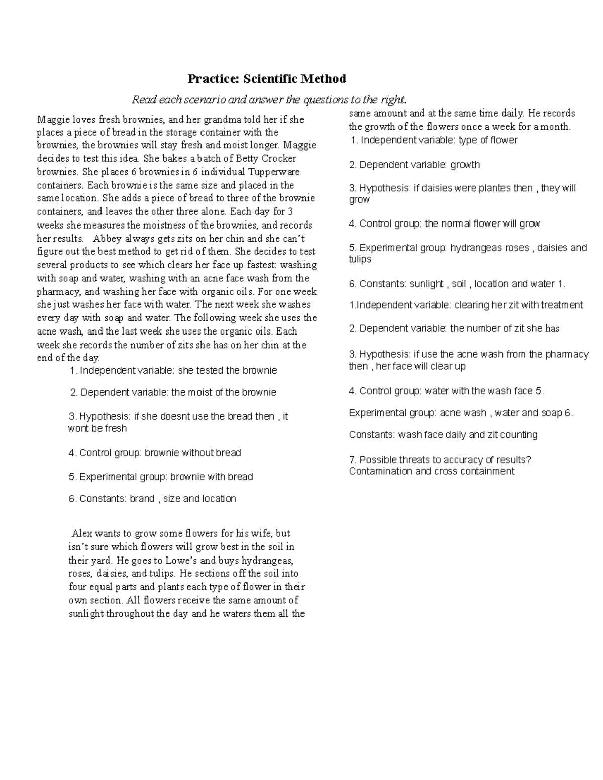 Untitled document (1) - For physical science - Practice: Scientific ...