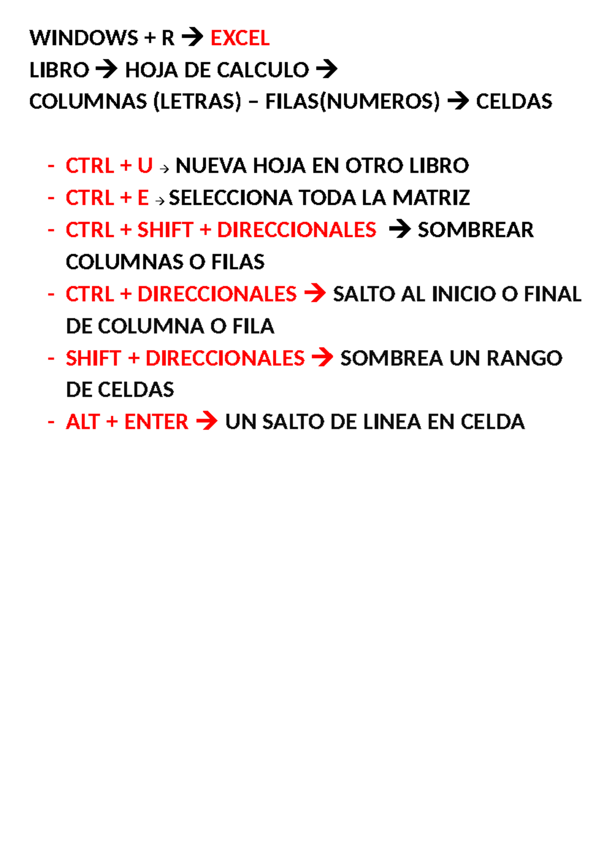 Apunte123456663 - Ciencia y Tecnología - WINDOWS + R EXCEL LIBRO HOJA ...