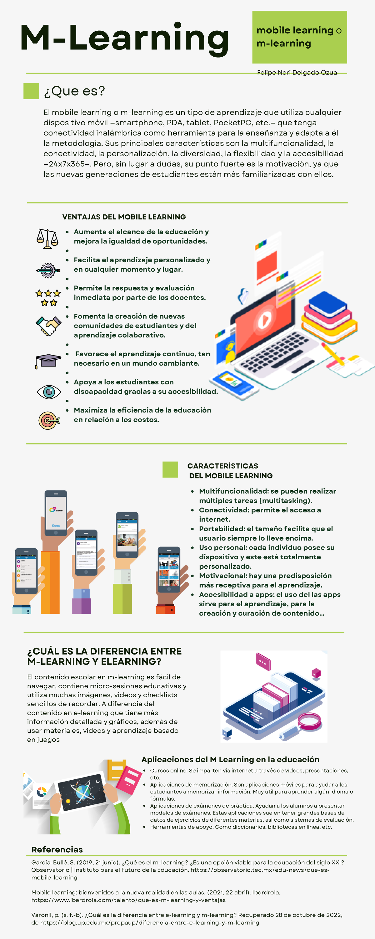 Infografia - M-Learning - Aumenta el alcance de la educación y mejora ...