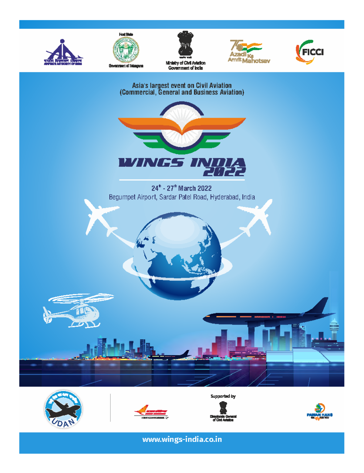 Wings brochure 2022 - wewe - th th 24 - 27 March 2022 Begumpet Airport ...