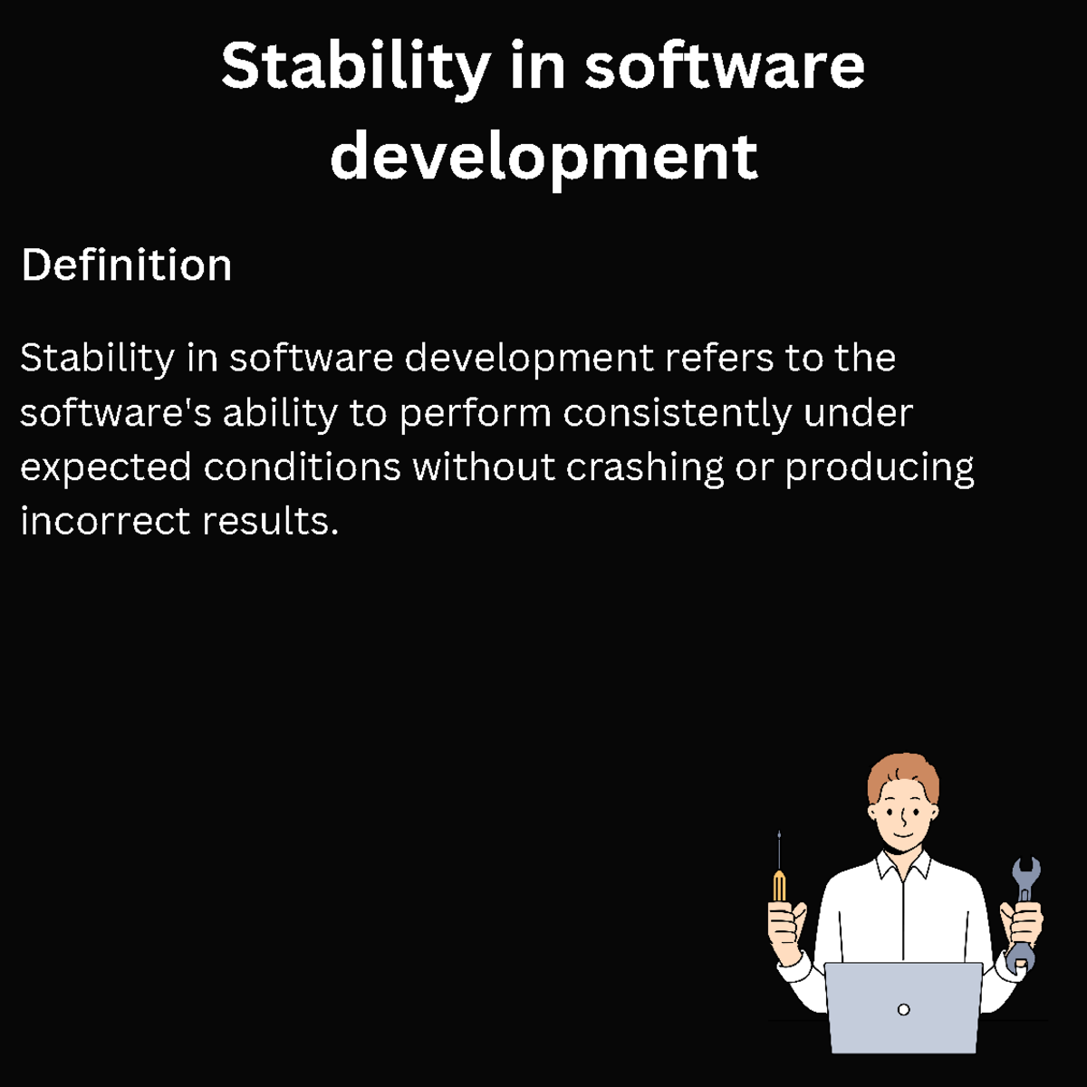 Stability and response time - Stability in software development ...