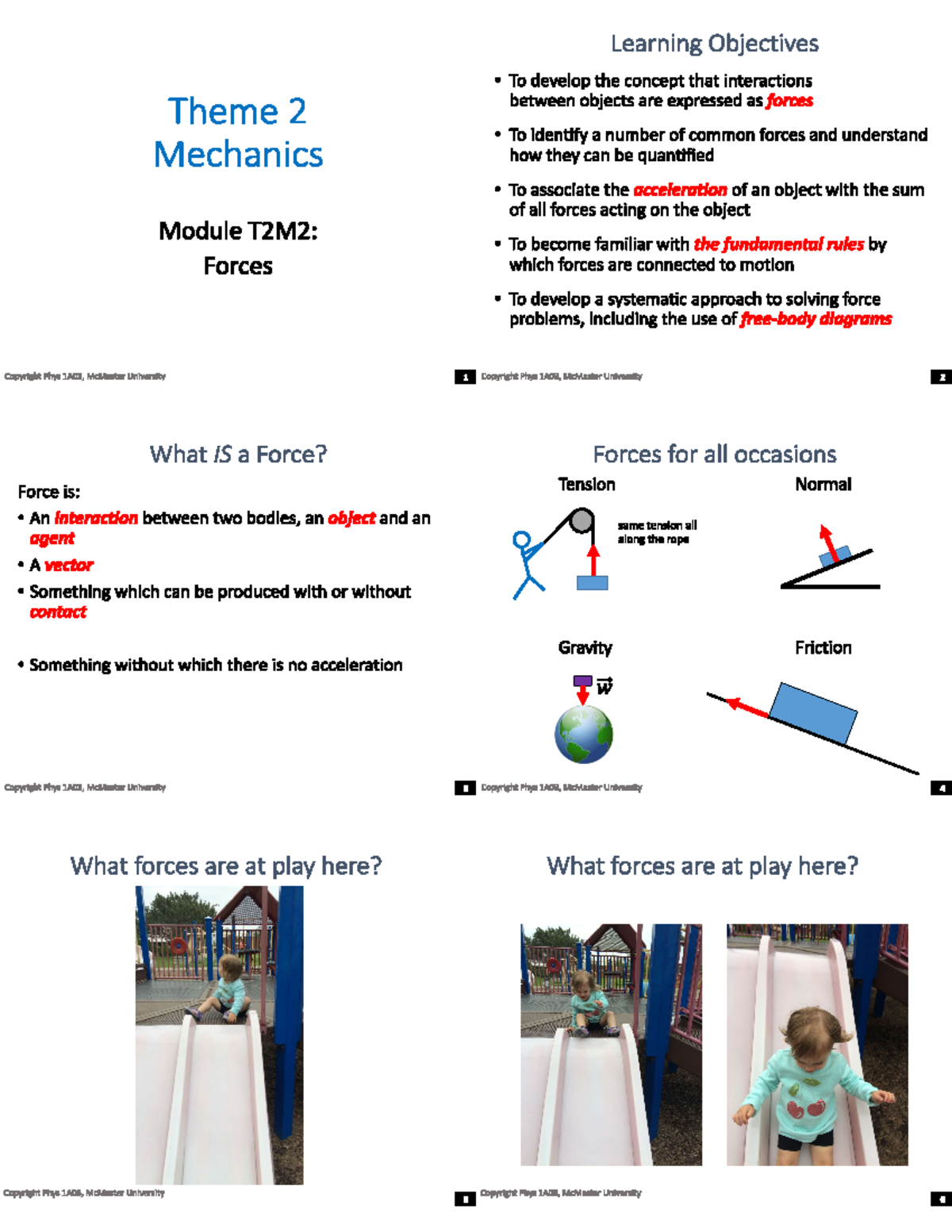 Lec 5A - help with material - PHYSICS 1A03 - Studocu