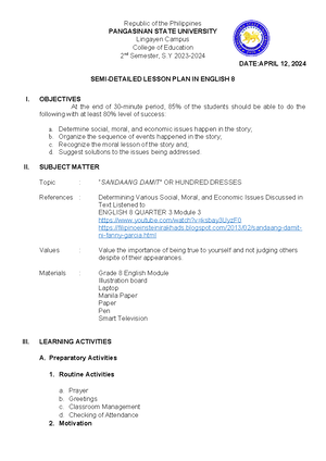 Overview OF Translation Leevan Vincent F - Manlincon, Leevan Vincent F. II BSED ENGLISH B I of ...