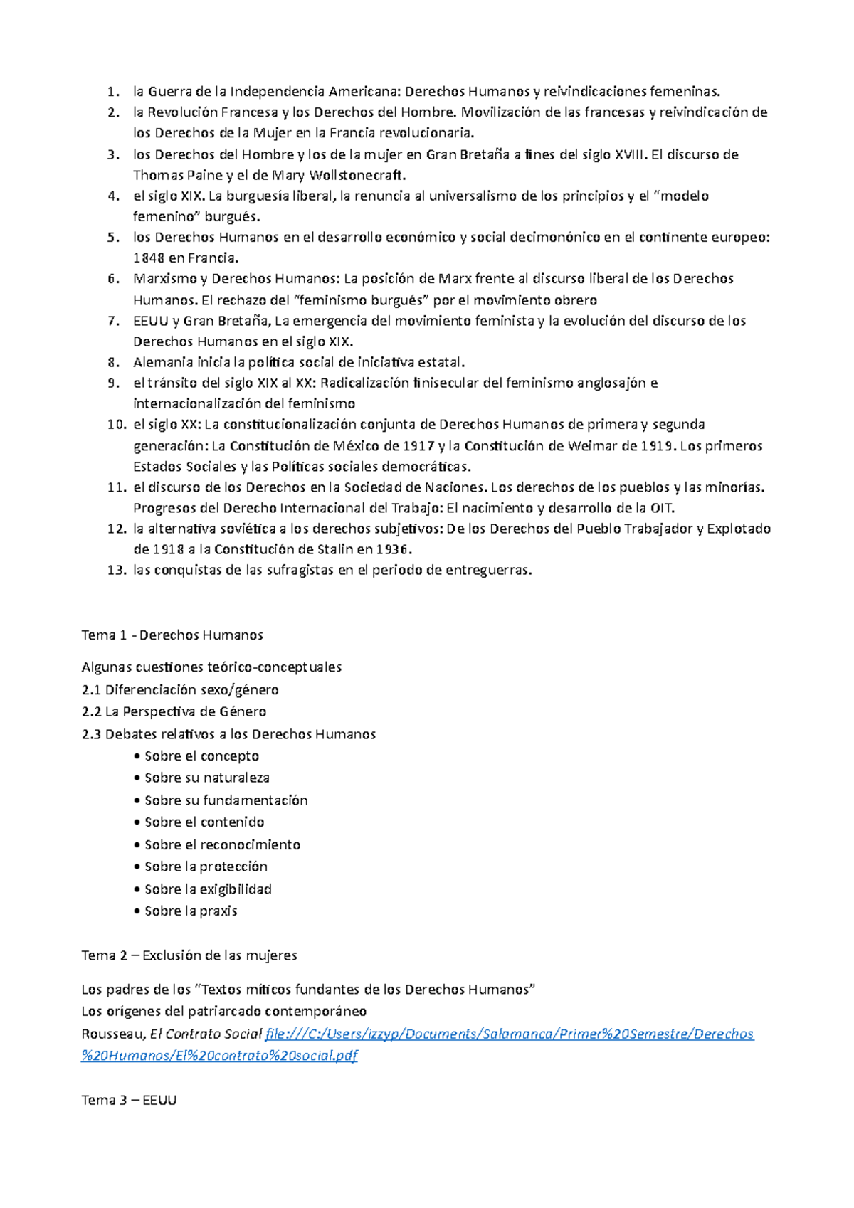 Tema outlines - Apuntes 1-9 - 1. la Guerra de la Independencia ...