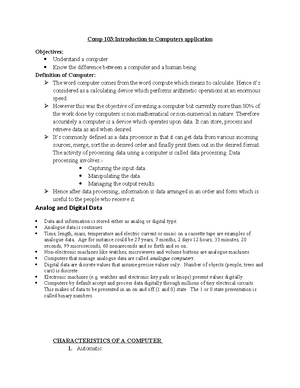 Systems analysis and design notes complete lecture notes. - Computer ...