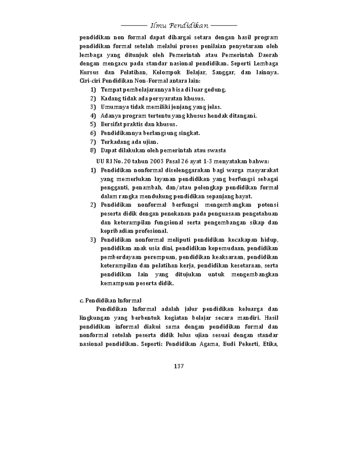 Ilmu Pendidikan -50 - Notes - _____________ Ilmu Pendidikan ...