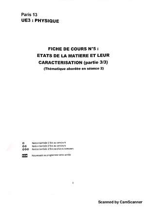 Fiche 9 Mécanique des fluides et circulation sanguine - fiJ"- t* .= cun ...