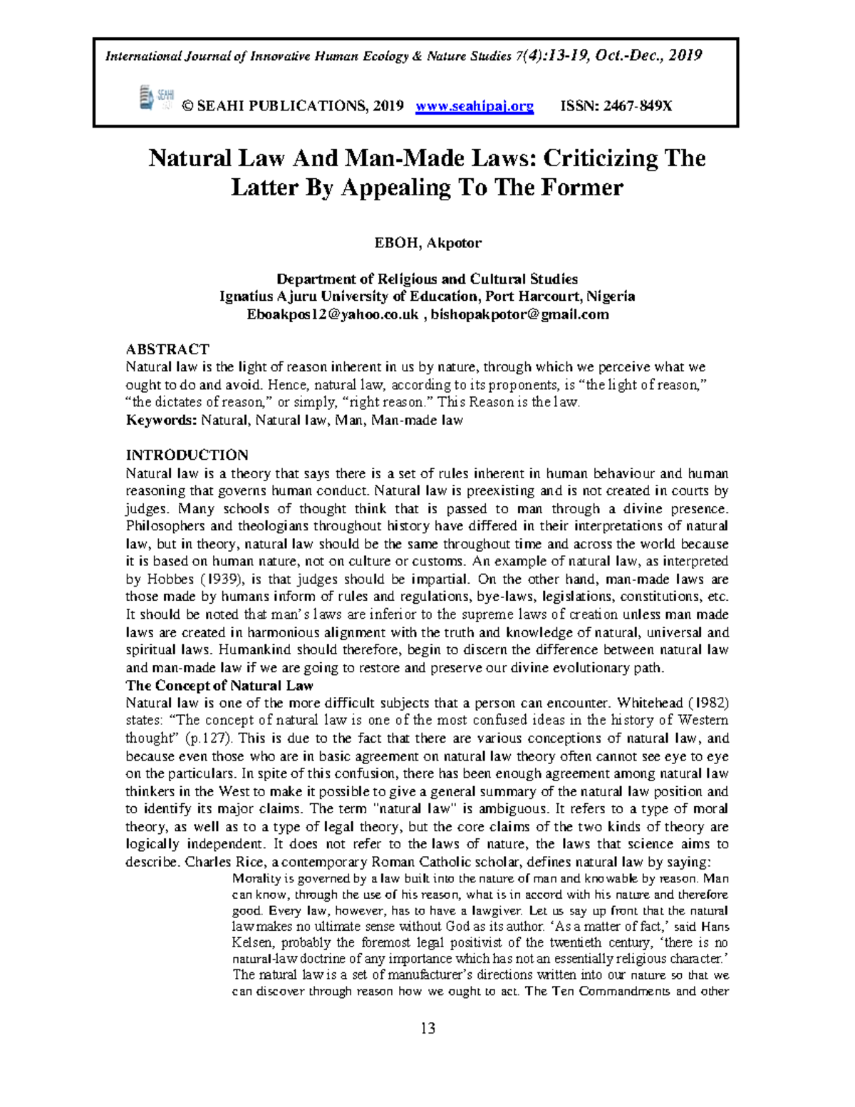 Man made laws and natural laws - Natural Law And Man-Made Laws ...