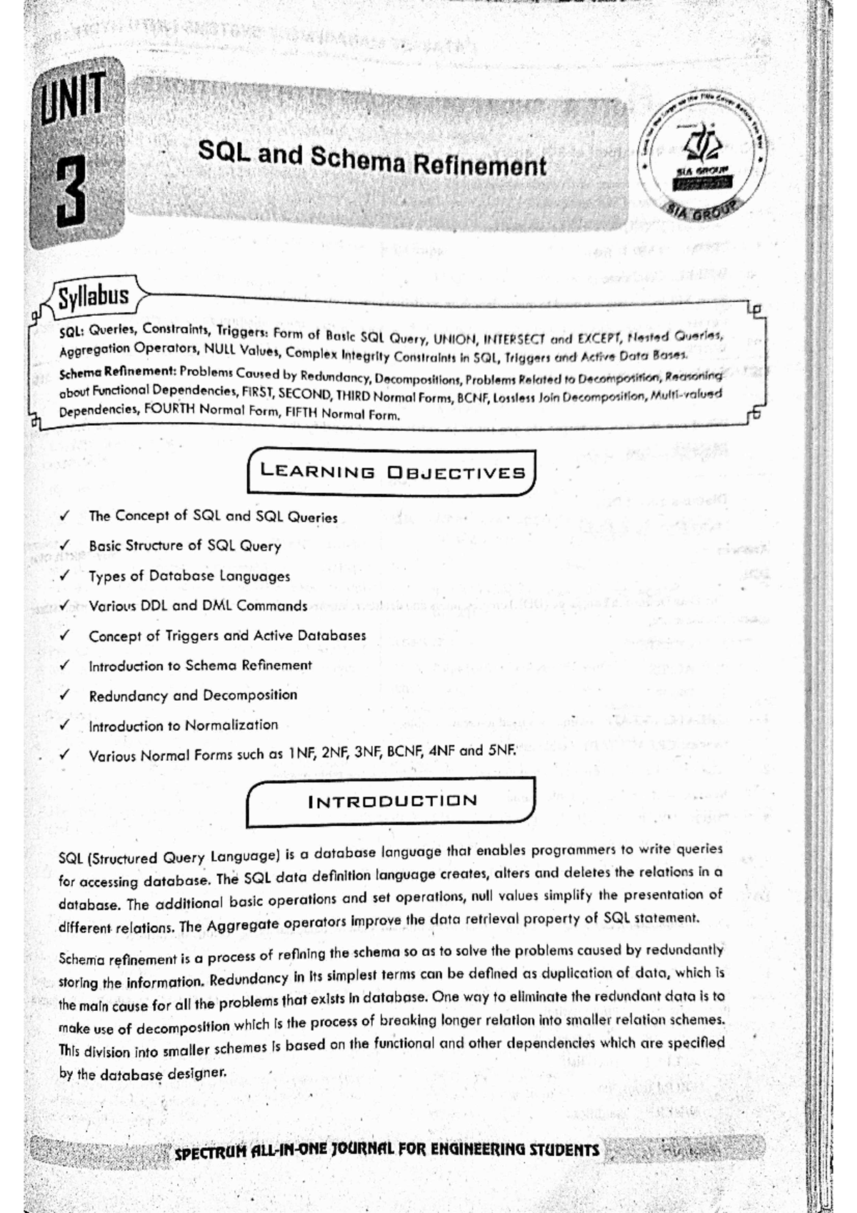 Dbms 3rd - dip - Computer Science and Engineering - Studocu