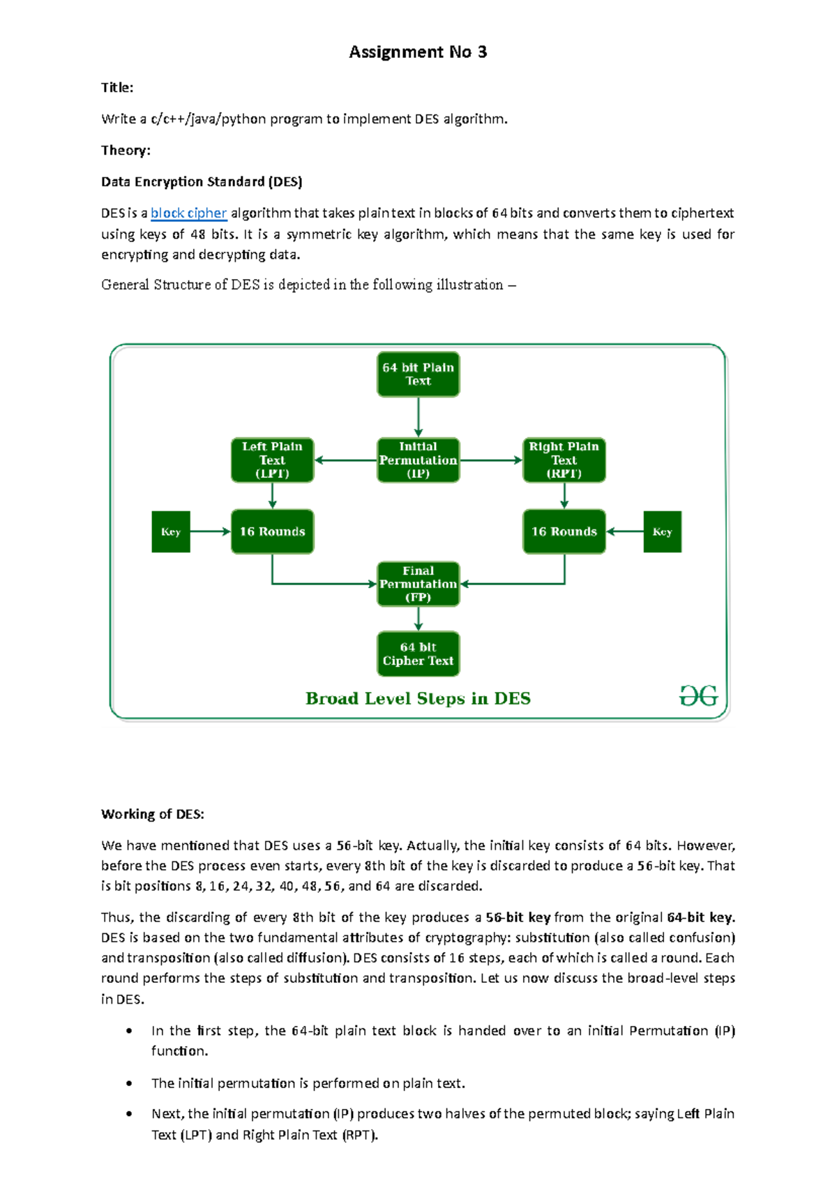 DOC-20240405-WA0004 - Assignment - Assignment No 3 Title: Write a c/c++ ...