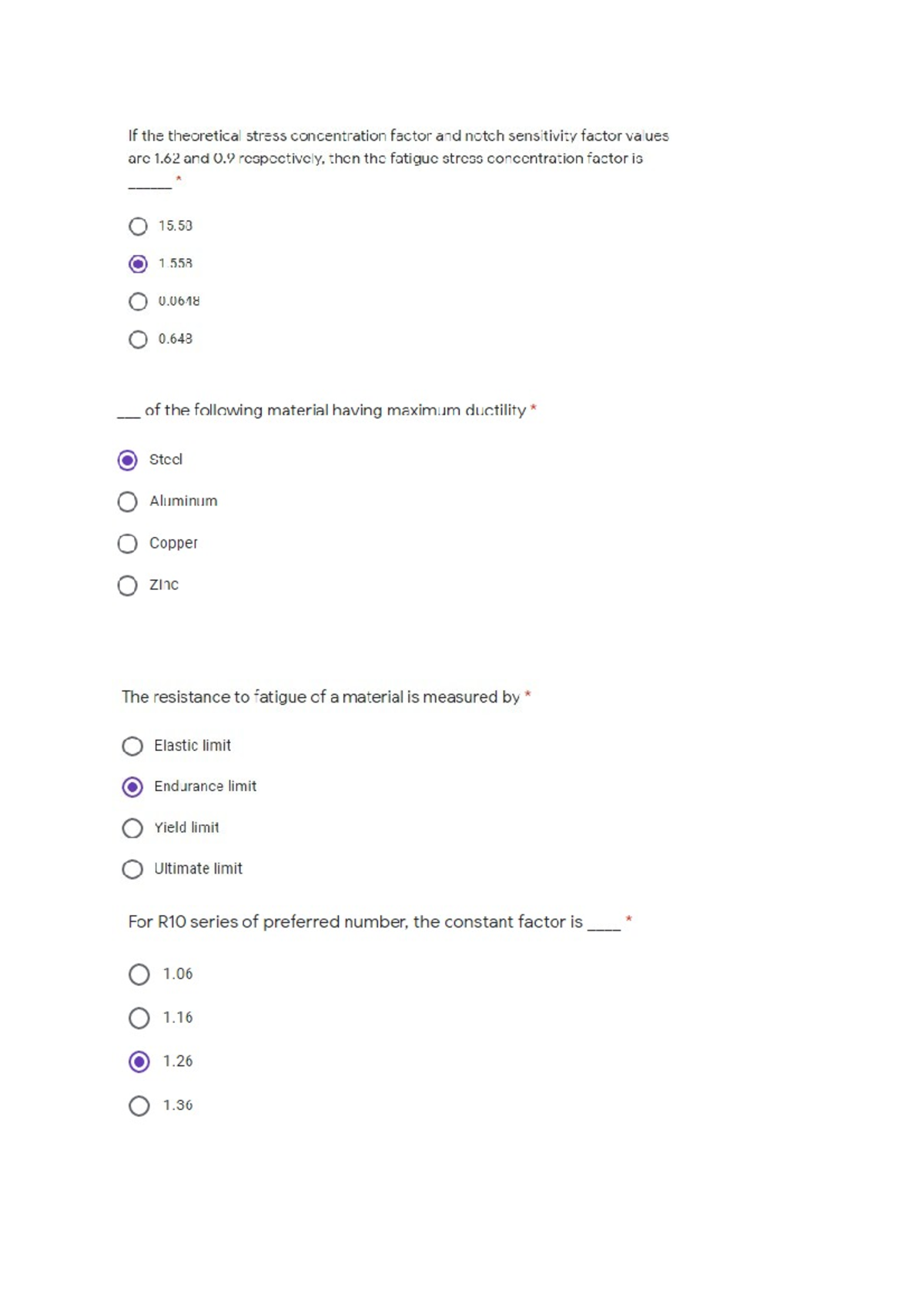 MCQ - Machine Design all MCQ list for reference - Studocu