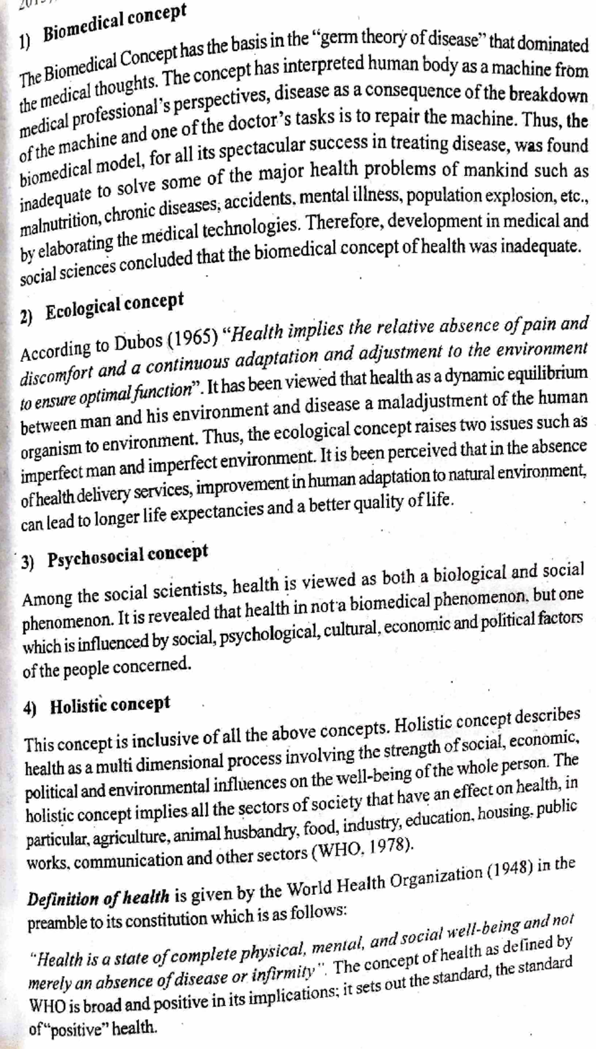 Components of public health - Basics of HIV/AIDS - Studocu