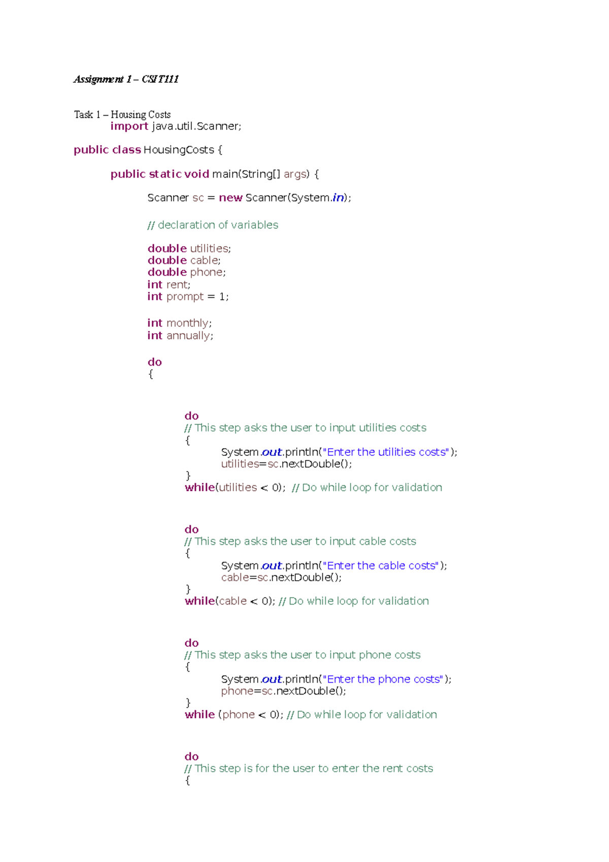 IT Assignment 1 - info tech - Studocu