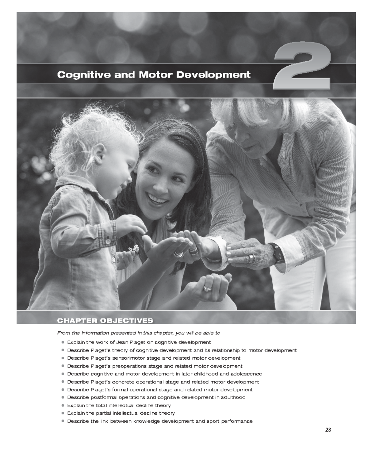 Chapter 2 Motor Development - CHAPTER OBJECTIVES Cognitive and Motor ...