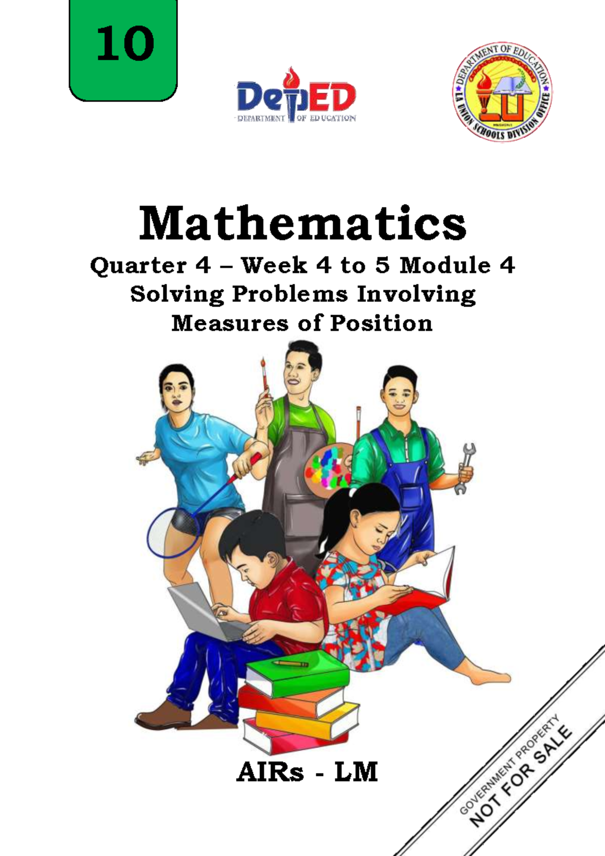 Airs-lm-math-10-quarter-4-week-4-to-5-module-4 compress - 10 AIRs - LM ...