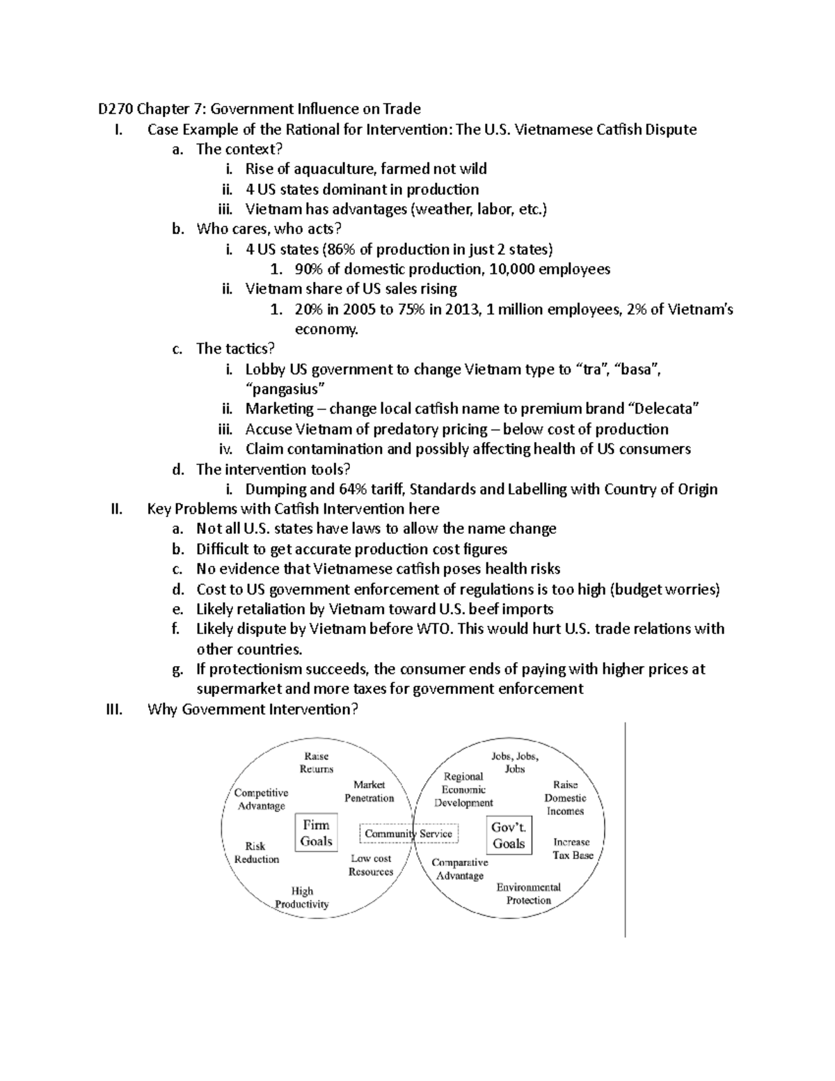 D270 Final Exam Lecture Notes Chapter 7 - D270 Chapter 7: Government ...