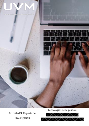 Actividad 4. Automatizada - Tecnologias Para la Gestion - UVM - Studocu
