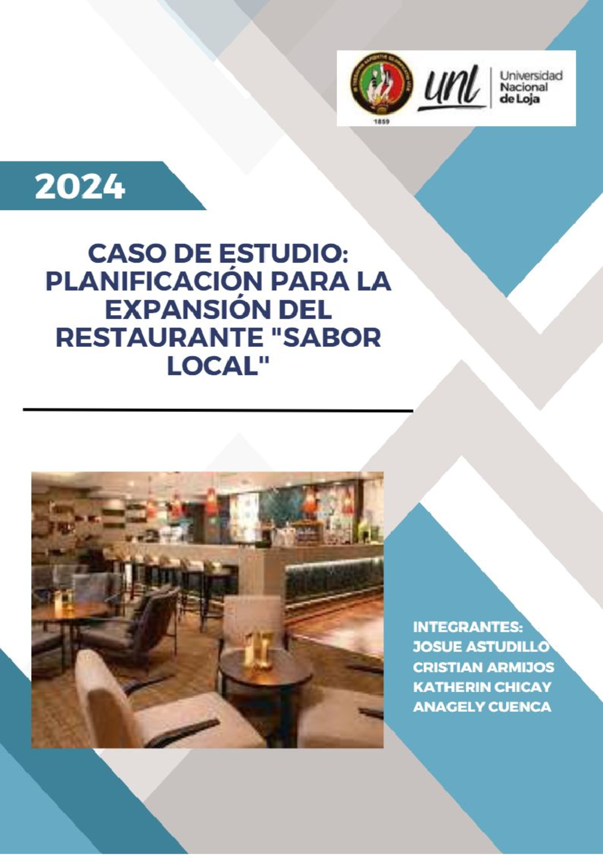 APE4 Planificación para la Expansión del Restaurante Sabor Local ...