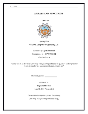 Lab5 - Lab report - Half Wave and Full Wave Rectification LAB # 05 ...