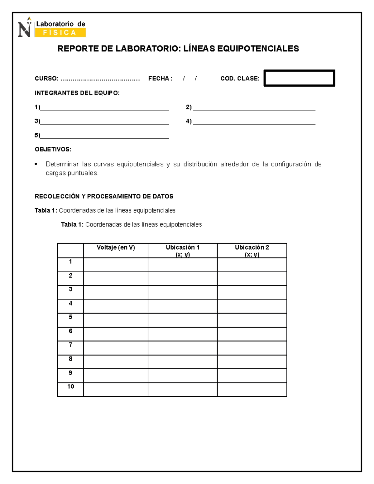 S3 Virtual Reporte Lineas Equipotenciales - REPORTE DE LABORATORIO ...