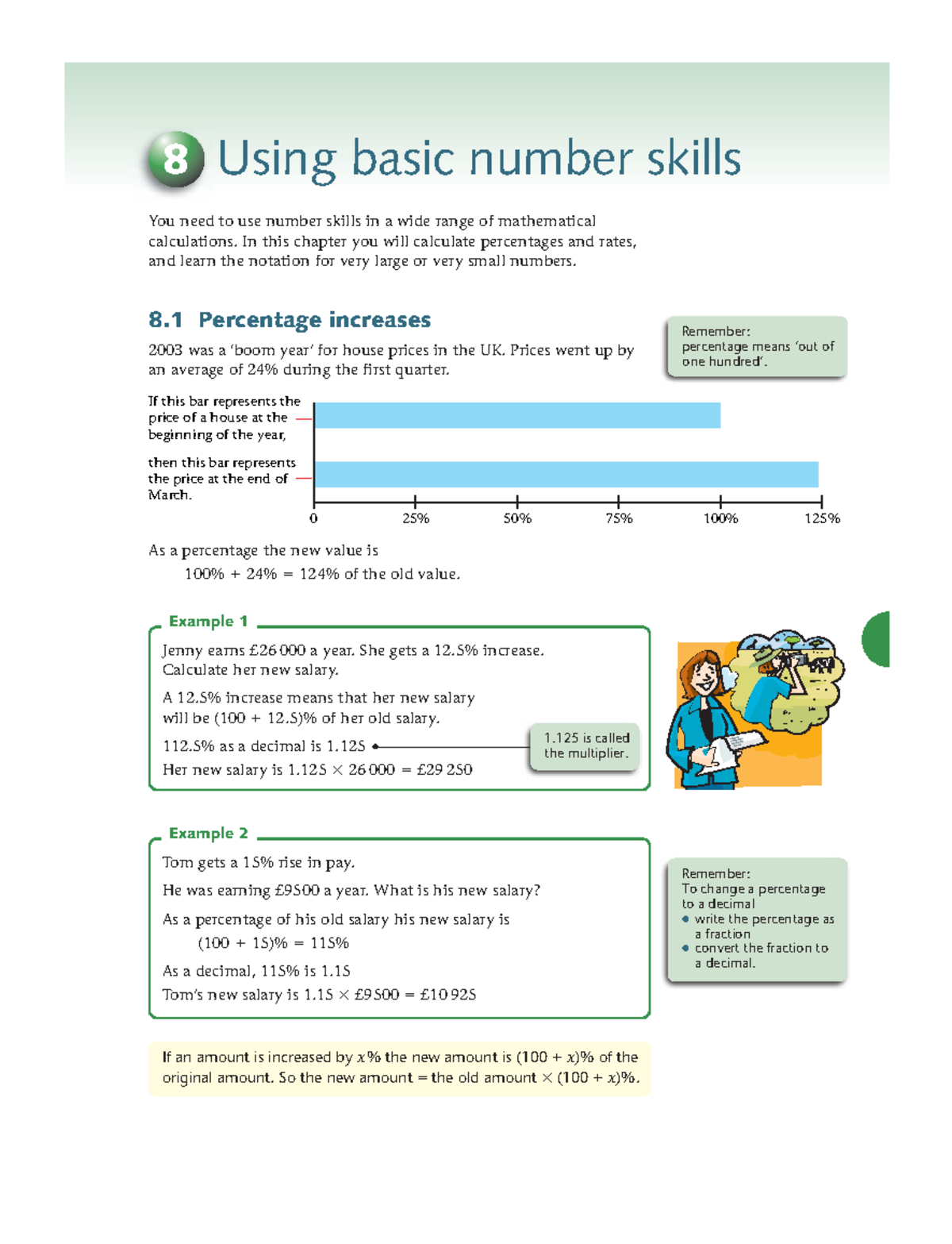 Ch8, Using basic number skills - In this chapter you will calculate ...