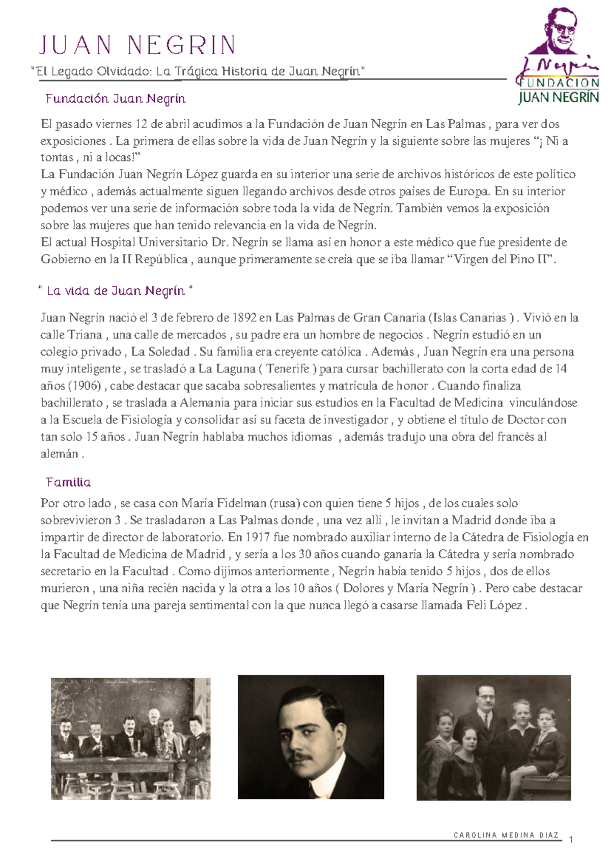 Juan negrin 2 - bybyjnniim - Juan Negrín nació el 3 de febrero de 1892 ...