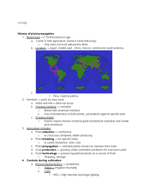 Biology of Propagation - Biology of Propagation 2/14/ Genetic control ...