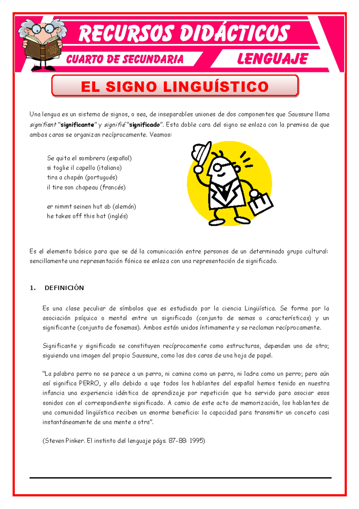 Definición-del-Signo-Linguistico-para-Cuarto-de-Secundaria - EL SIGNO ...