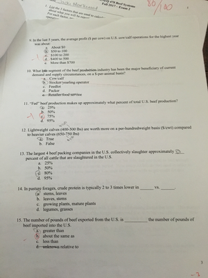 ANEQ 478 Exam 1 pg 2 - Professor: Jason Ahola - ANEQ 478 - CSU - Studocu