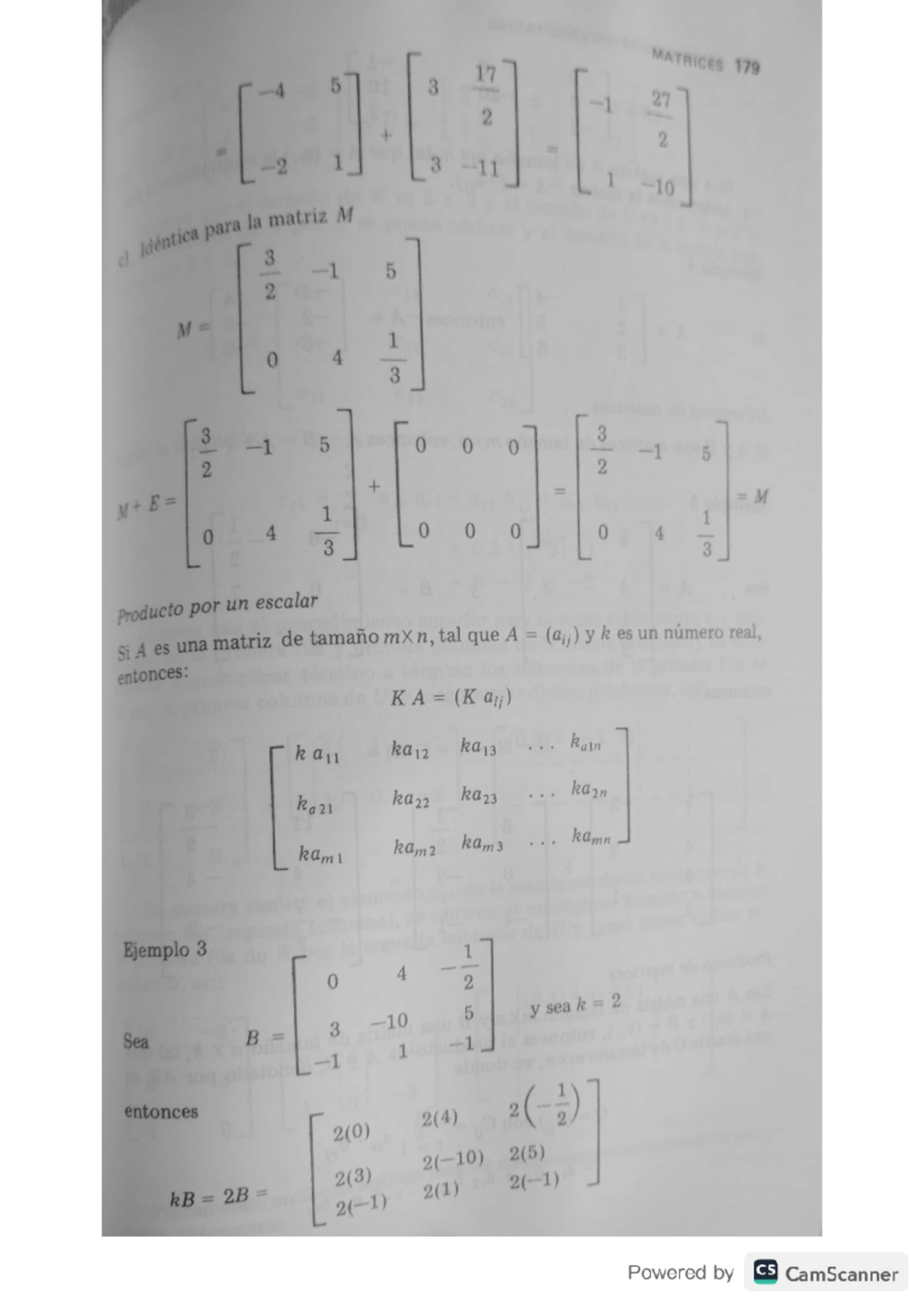 Matrices 3 - Algebra lineal - Studocu
