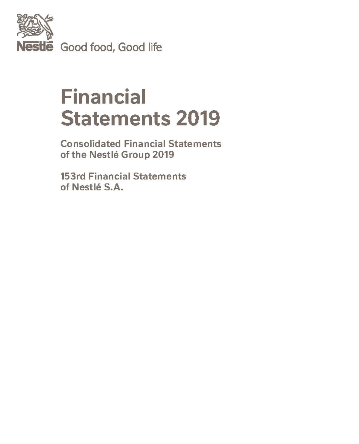 2019 financial statements en - Financial Statements 2019 Consolidated ...