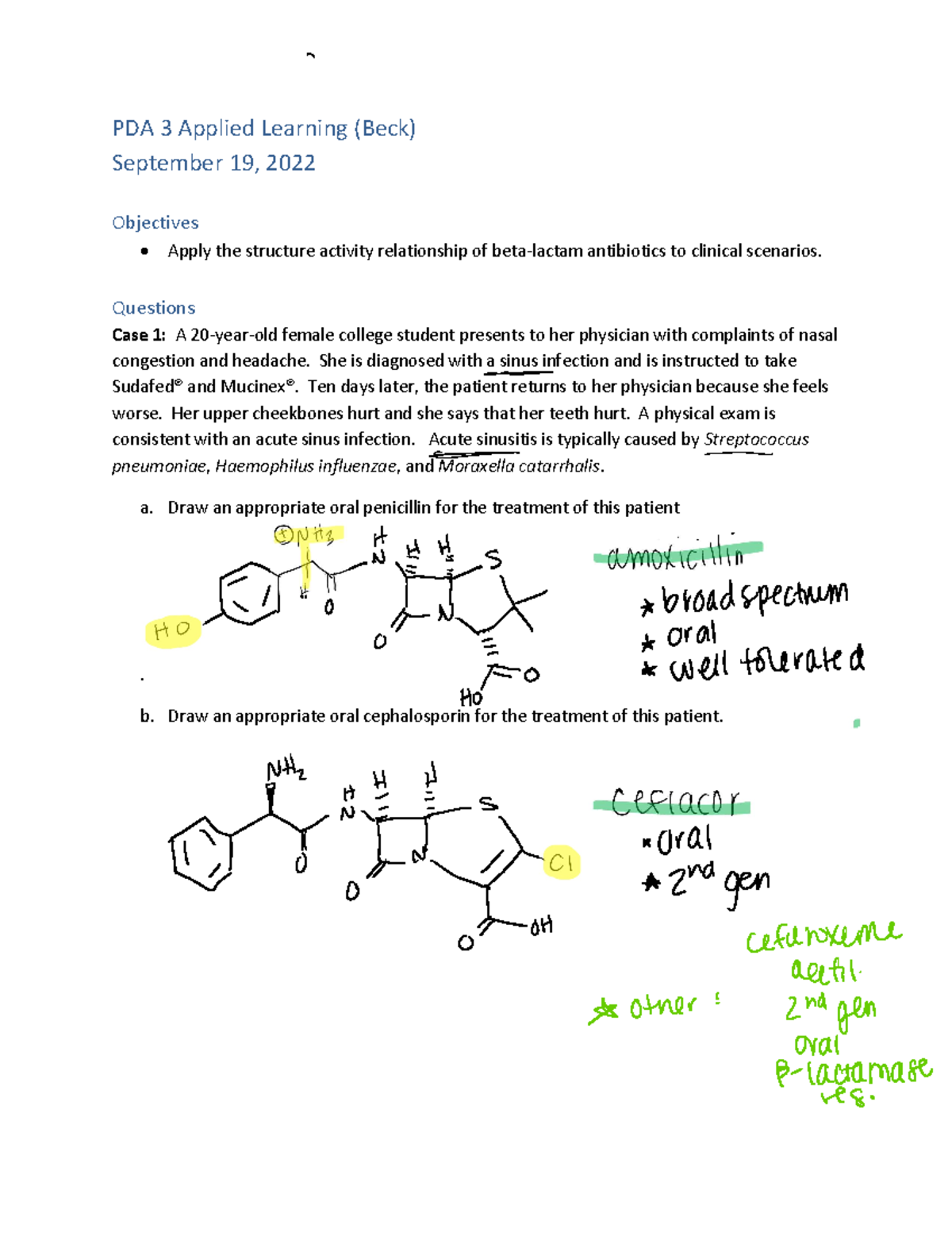 Applied learning 2 - Study notes and practice - PDA 3 Applied Learning ...
