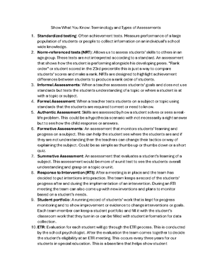 Iris Module RTI - Assessment questions number 4+5 - Iris Module RTI ...