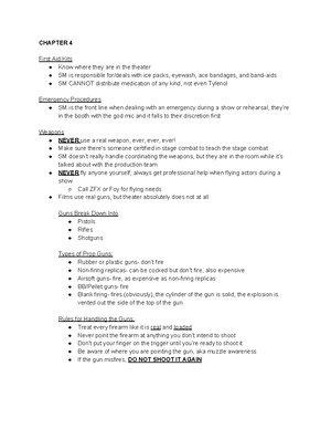Stage Management Basics Ch.3 Theater Hierarchy - CHAPTER 3 Producer ...