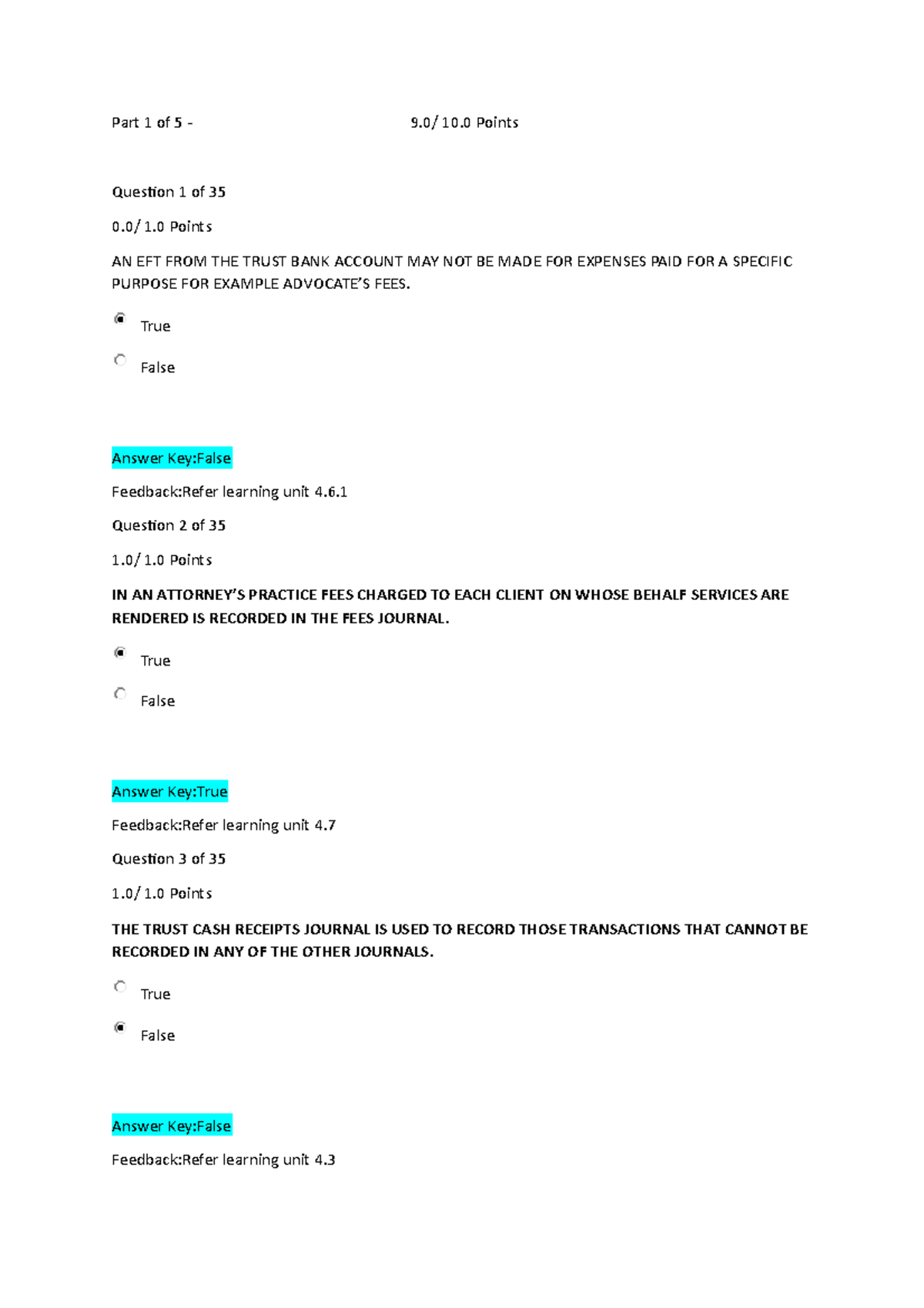 Assignment 2 Questions And Answers Part 1 Of 5 9 10 Points