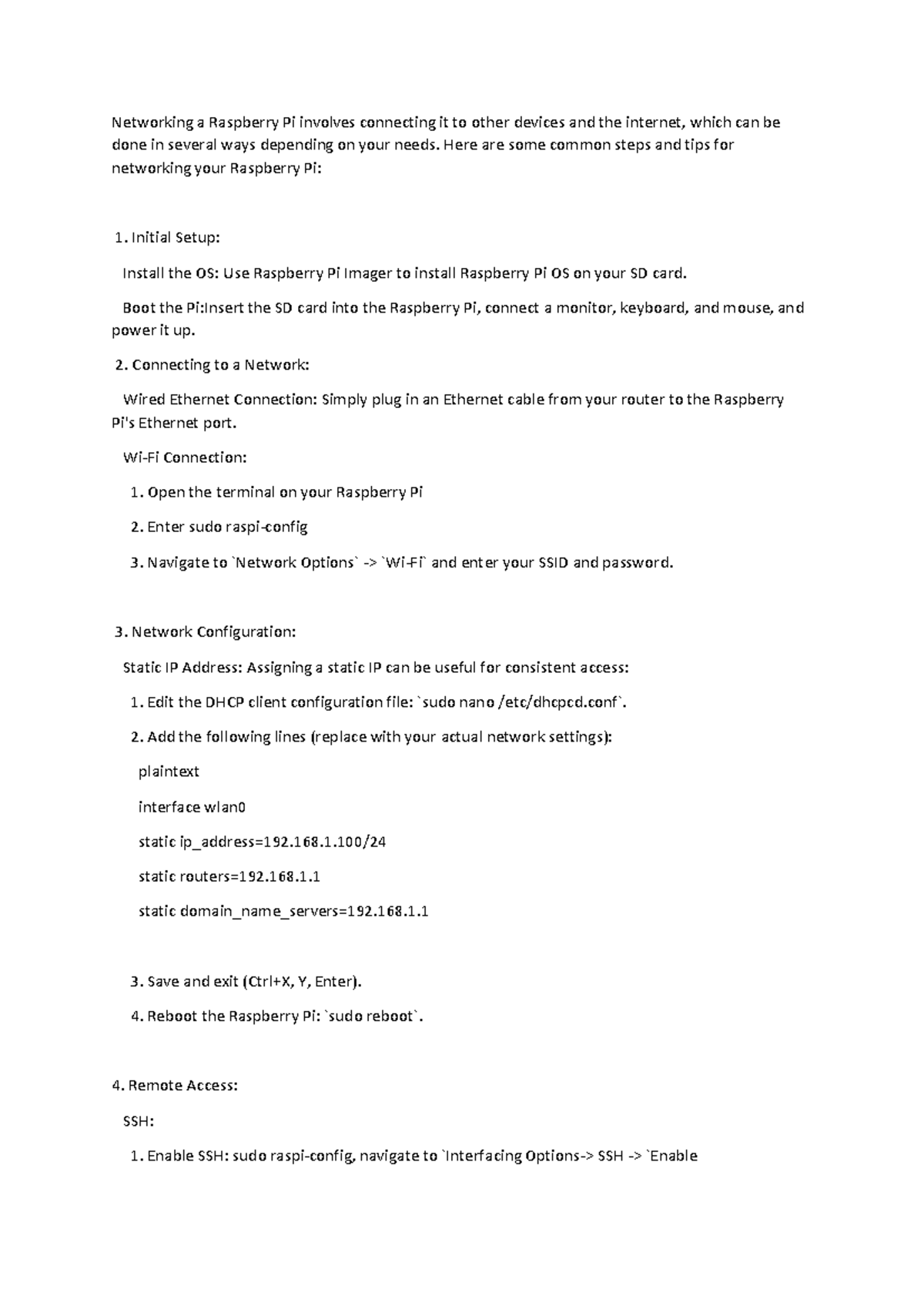 Networking A Raspberry Pi Here Are Some Common Steps And Tips For Networking Your Raspberry Pi