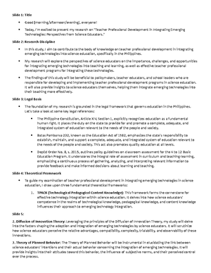 WEEK-4 - SAMPLE LESSON PLAN - GRADES 1 to 12 DAILY LESSON LOG School: E ...
