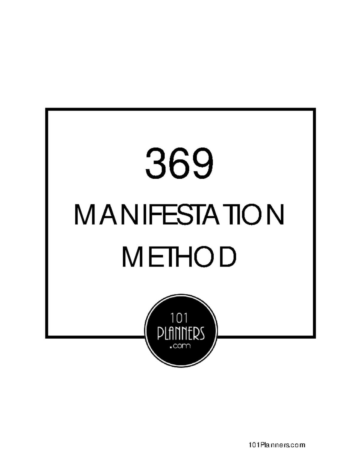 369-method-1 - Super defined - 369 MANIFESTATION METHOD 369 METHOD I ...