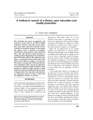Handbook of Practical Program Evaluation - (Pg 104-129) - CHAPTER THREE ...