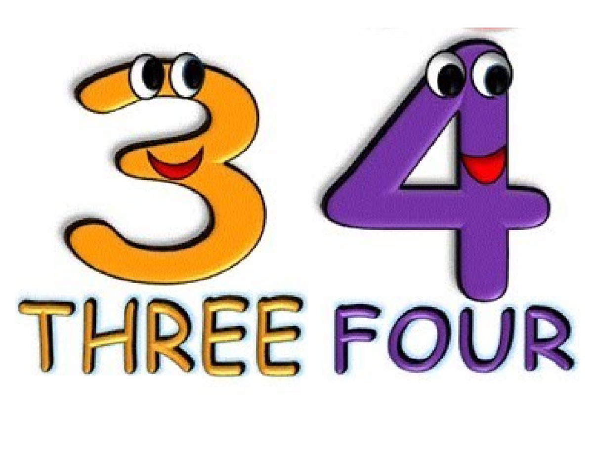 Numeros ingles - future, inglés - THREE FOUR THREE FOUR - Studocu