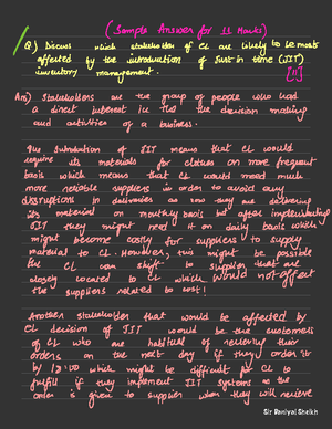 Caie as level business 9609 definitions v1 - ZNOTES SUMMARIZED NOTES ON ...